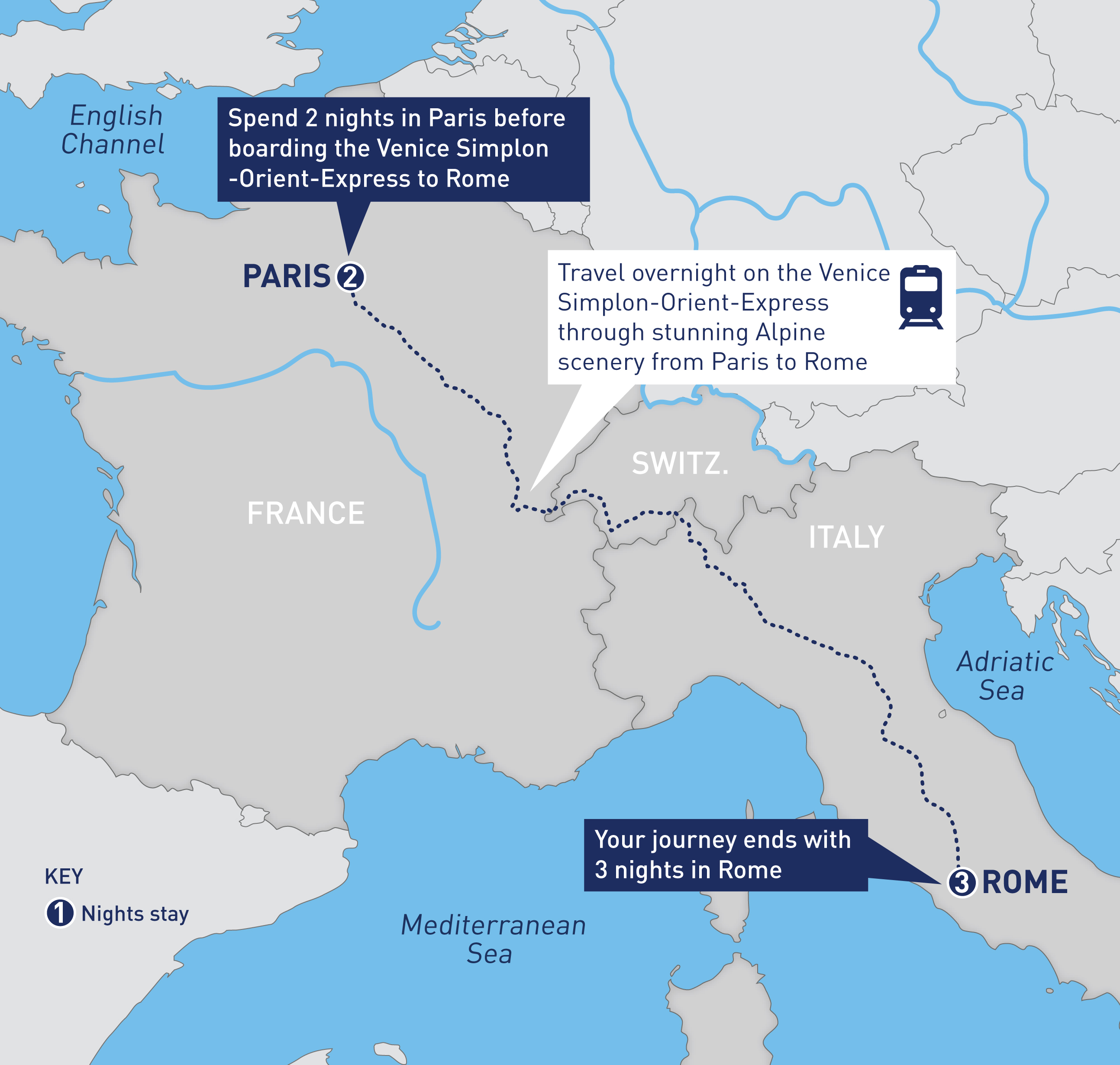Rail From Paris To Rome A First Look Inside The Glamorous New Orient